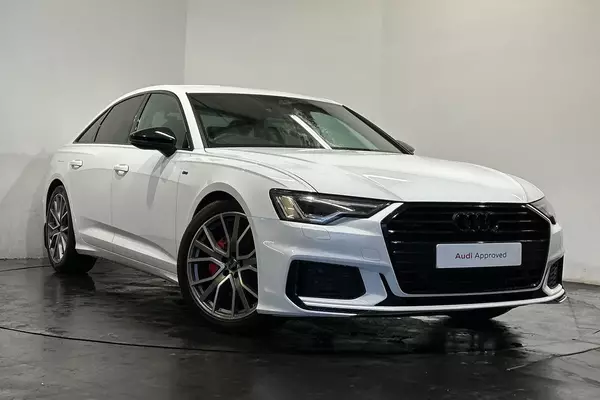 Audi a6 white black edition store